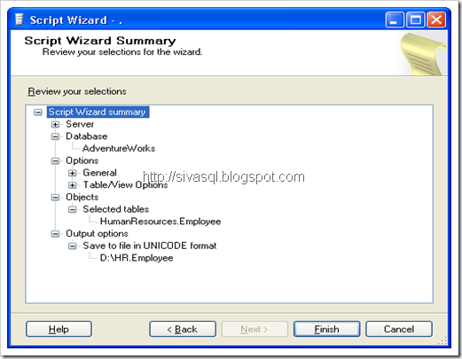 SIVA SQL Server: How to create scripts for an entire database or ...